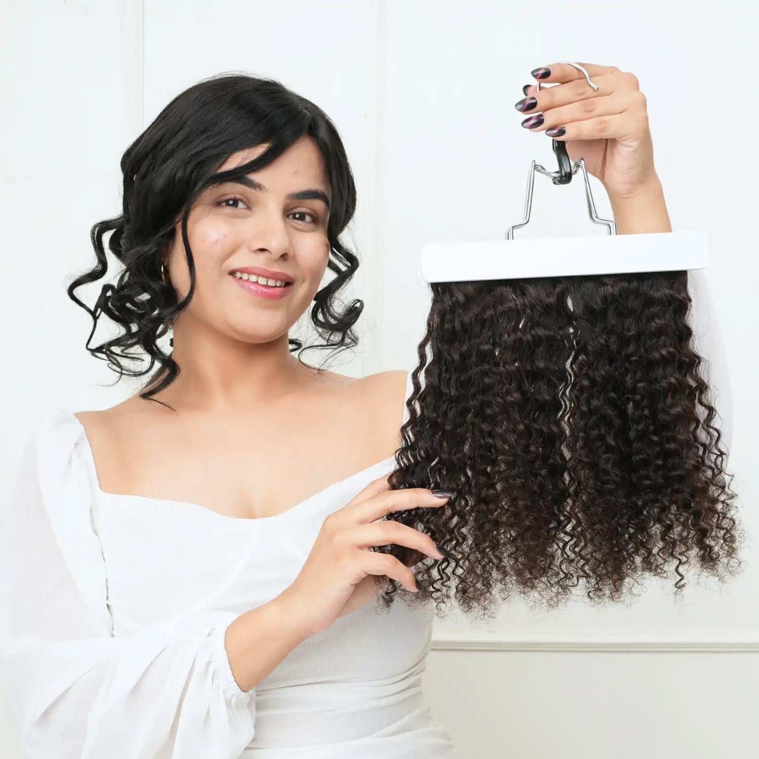 Curly Hair Extensions - Made from 100% Indian Human Hair