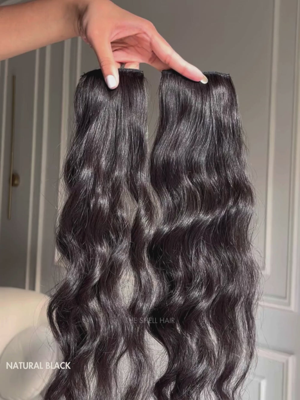 2 Set Clip In Volumizer - Most natural Wavy Hair Extensions