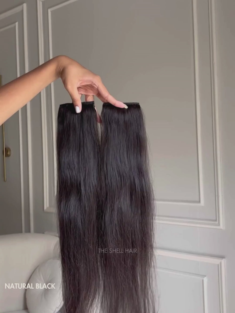 2 Set Clip In Volumizer - Most Natural Looking Human Hair Extensions