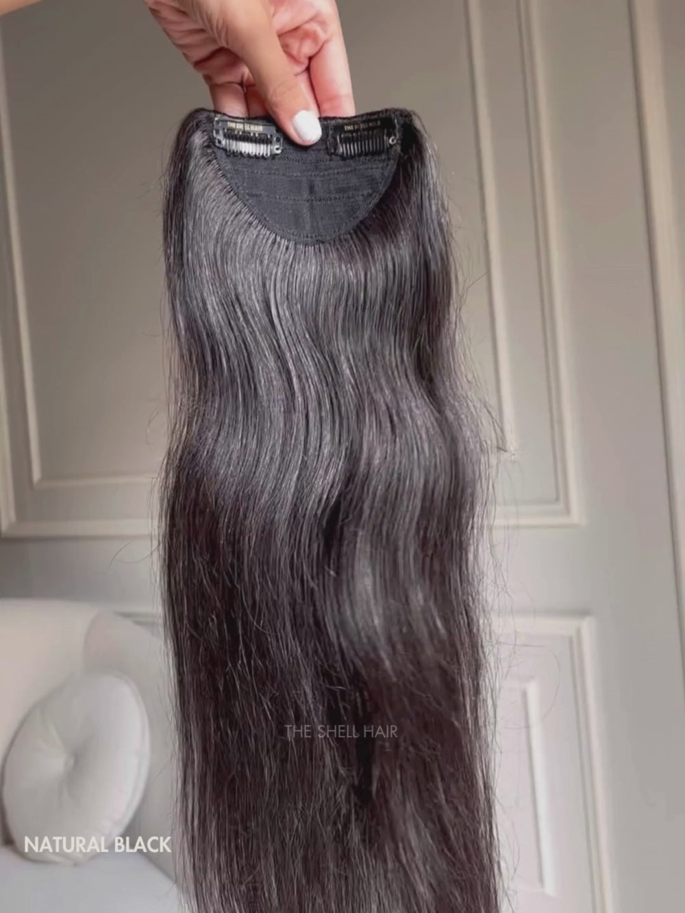 4 Inch Seamless Wide Patch - 100% Human Hair Patches